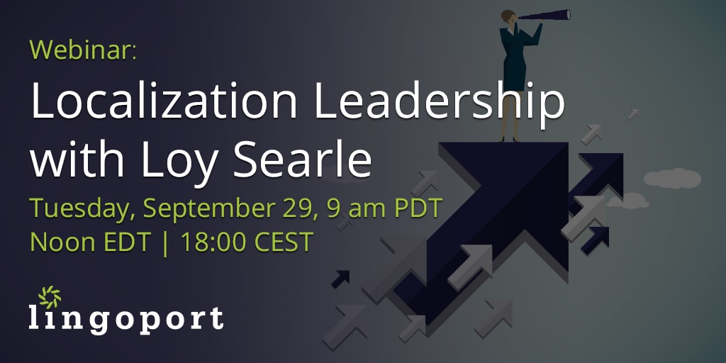 Localization Innovation Webinar Series | Lingoport Webinar